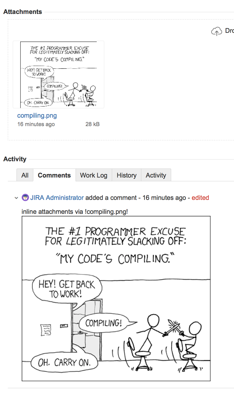 Adding images to your comments in JIRA – An Integrated World